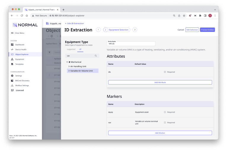 Normal Software | Building Controls | Data Mangagement | IoT Analytics